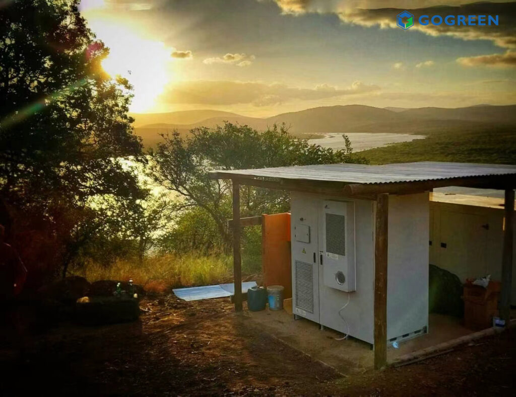 Hybrid Solar-Storage-Diesel ESS Case in South Africa